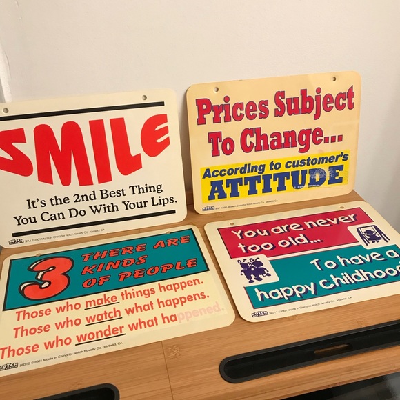 Notch Sign Center | Wall Decor | 20 Notch Sign Center Wall Signs | Poshmark